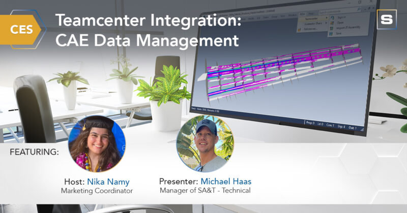 Teamcenter Integration: CAE Data Management - Saratech
